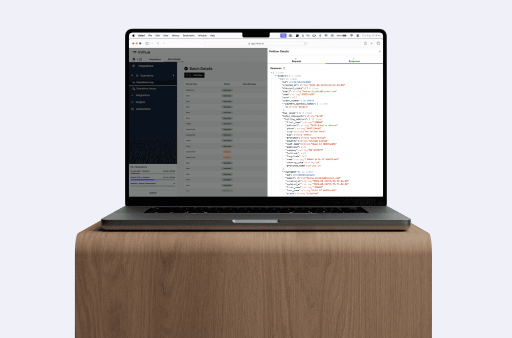 Initus IO for Integration - Initus